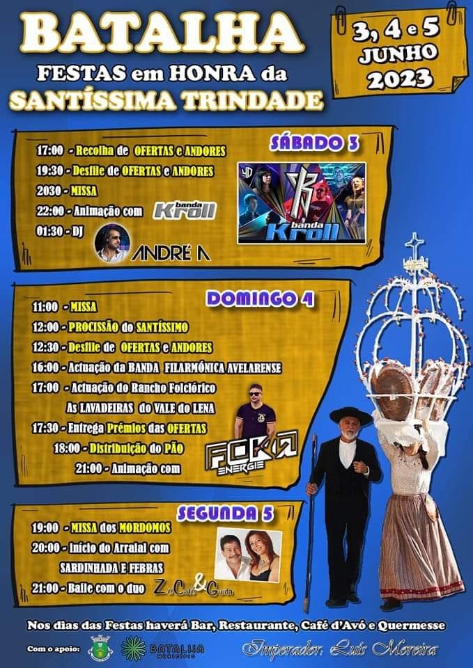 Festas em Honra da Santíssima Trindade 2023 - Batalha