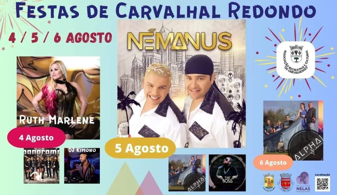 Festas de Carvalhal Redondo 2023 - Nelas