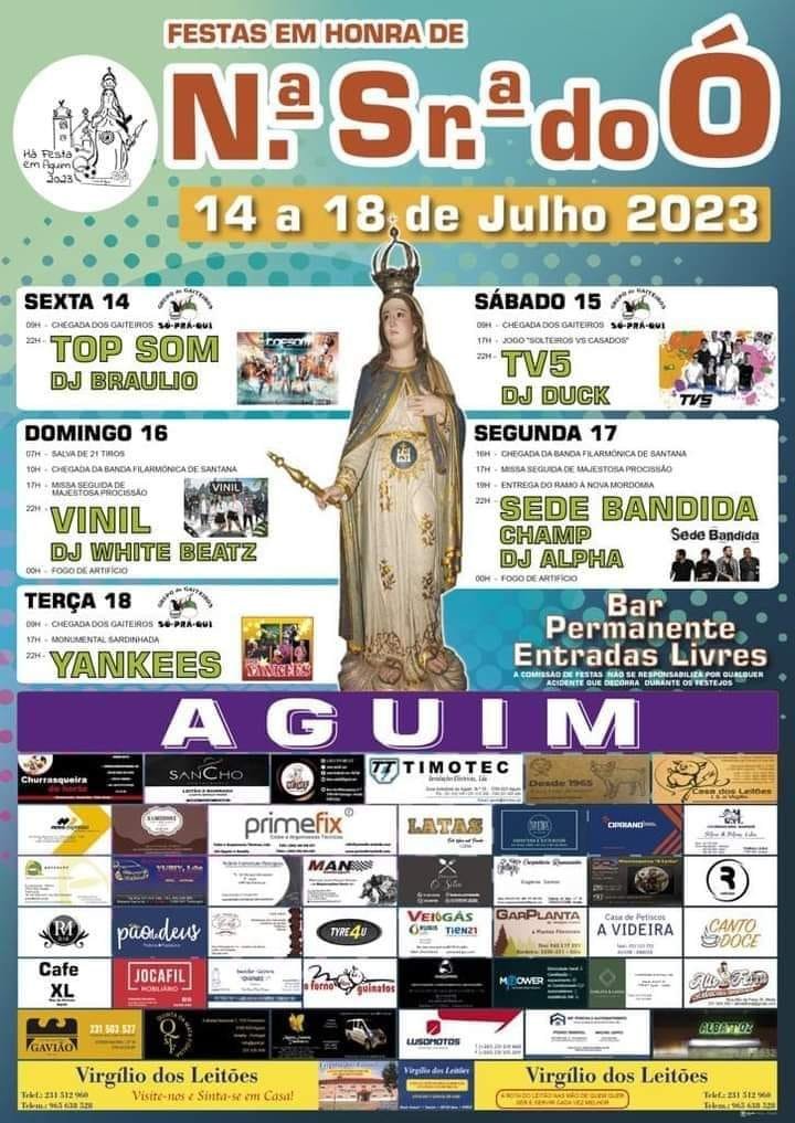 Festas Em Honra De Nossa Senhora Do Ó 2023 Aguim
