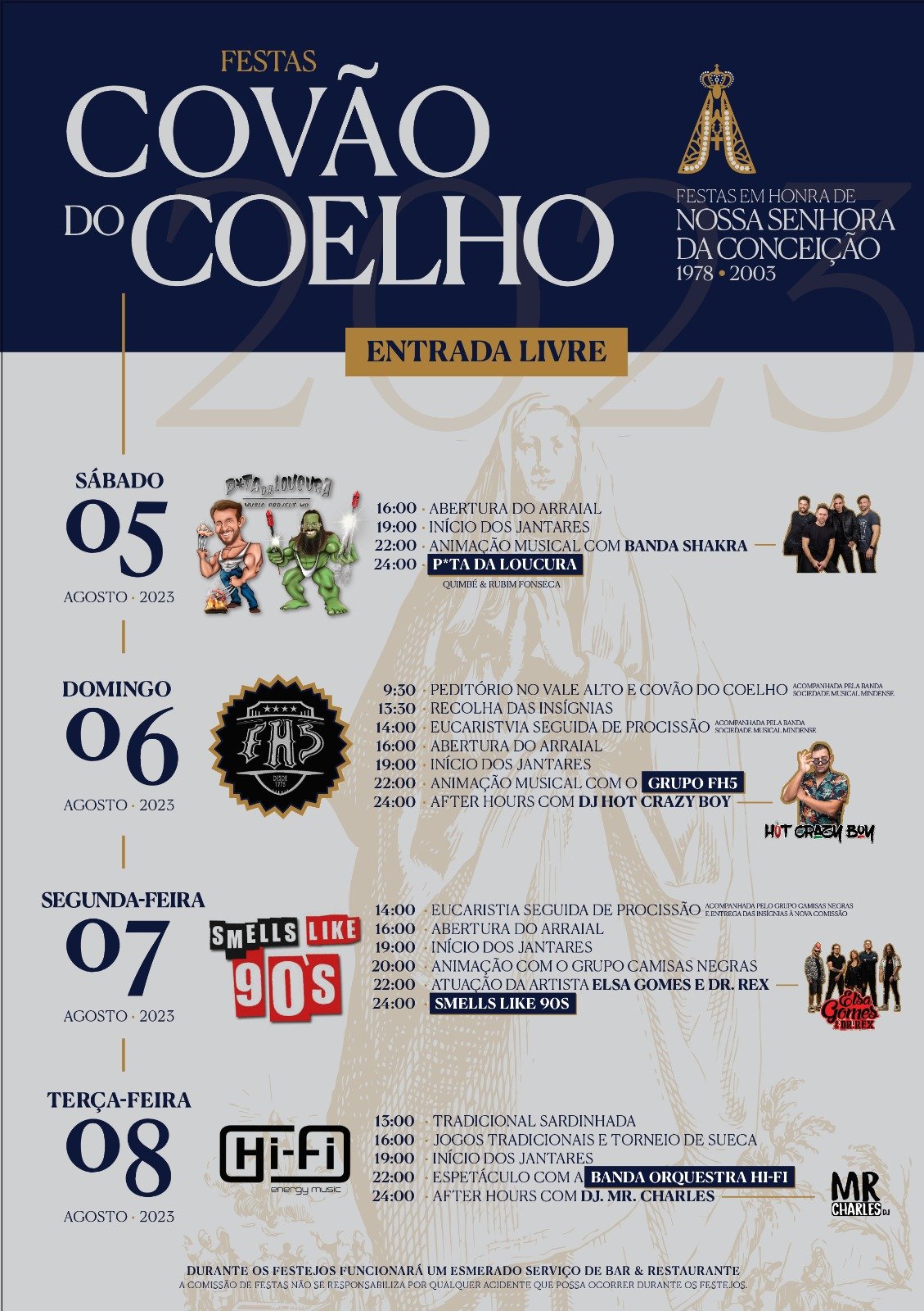 Festas do Covão do Coelho 2023 - Minde
