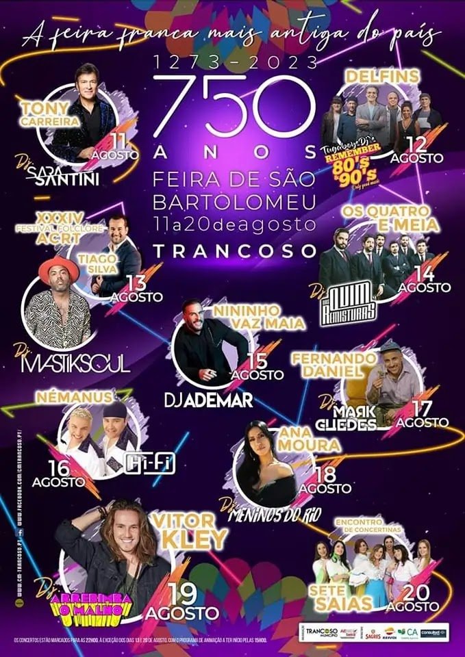 Feira de São Bartolomeu 2023 - Trancoso