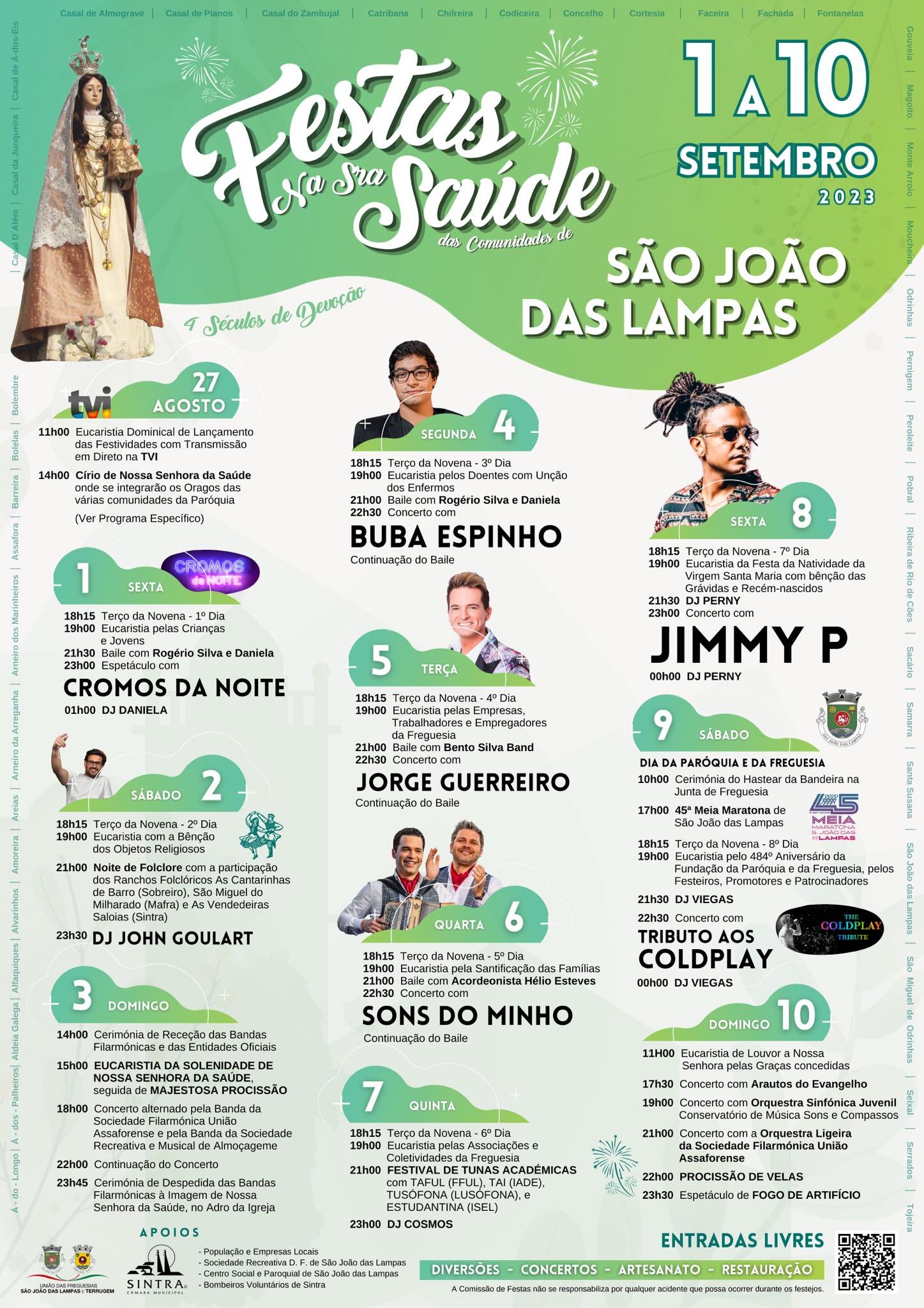 Festas De Nossa Senhora Da Saúde 2023 São João Das Lampas