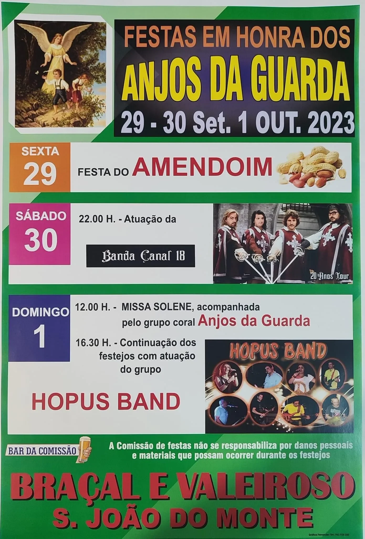 Festas Dos Anjos Da Guarda 2023 São João Do Monte