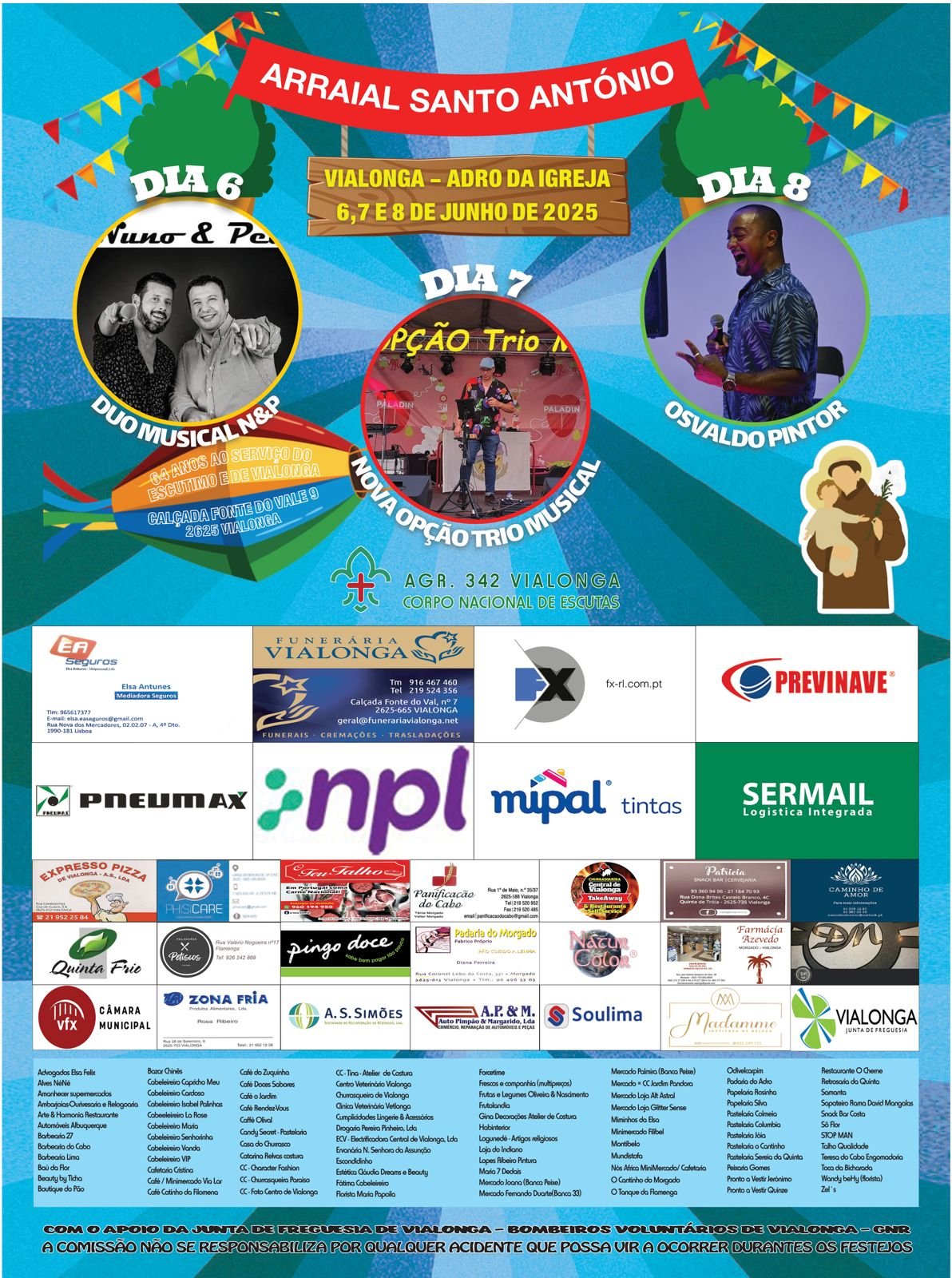 Arraial Santo António 2025 - Vialonga