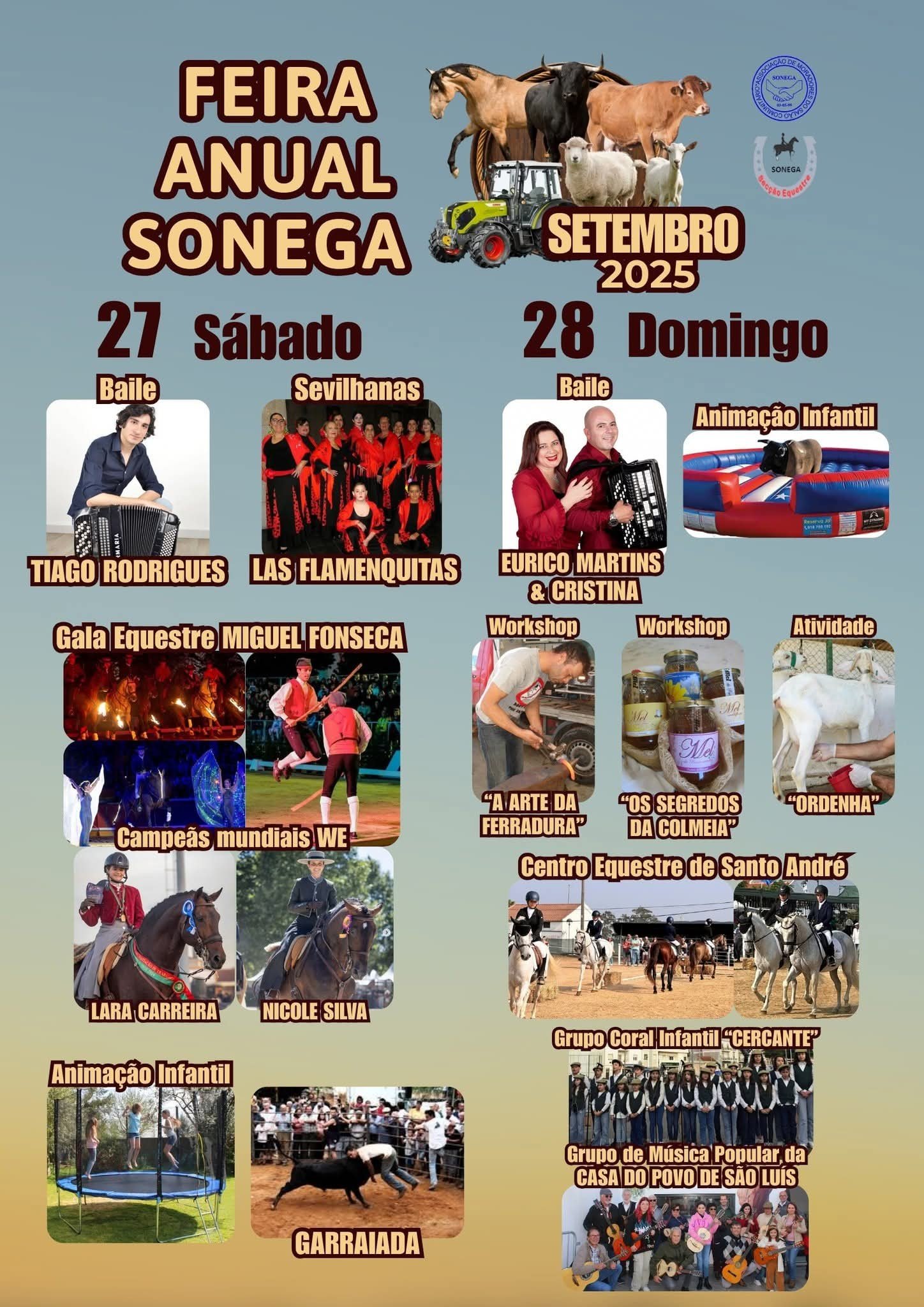 Feira Anual Sonega 2025 - Santiago do Cacém - Santiago do Cacém ...