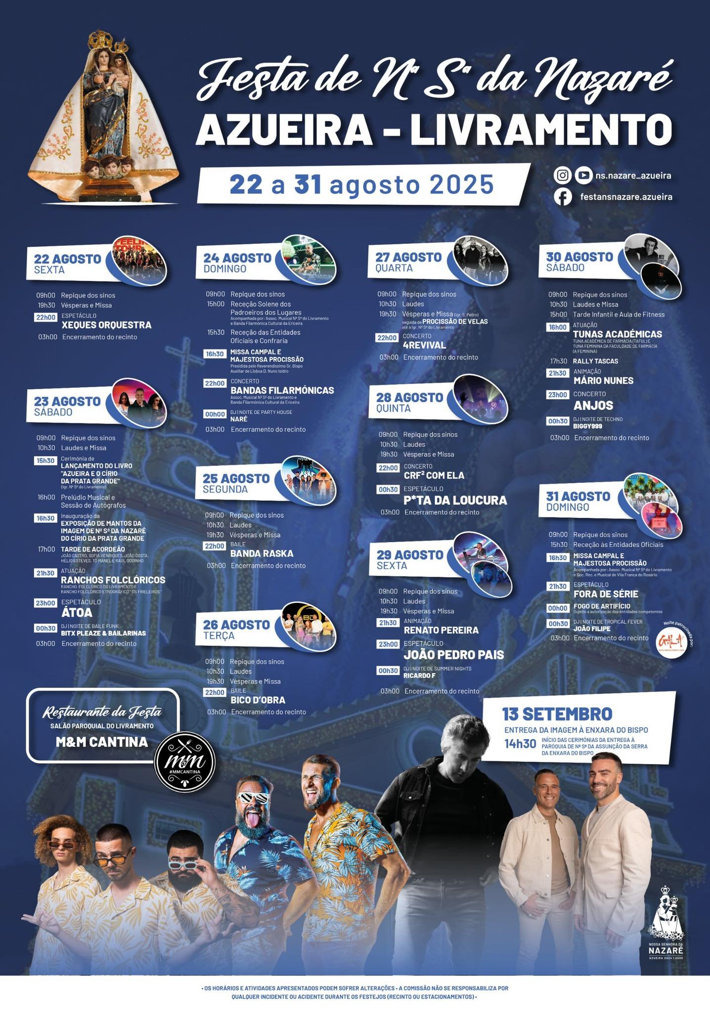 Festa de Nossa Senhora da Nazaré 2025 - Azueira