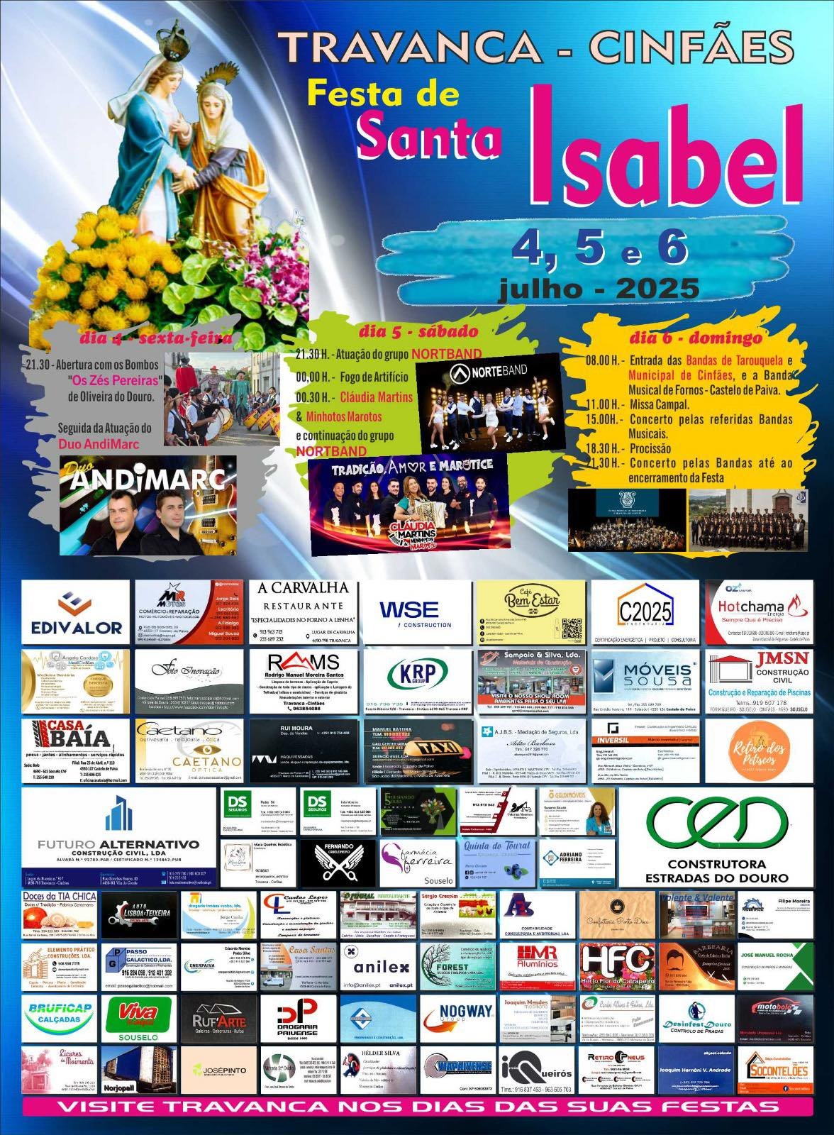 Festa de Santa Isabel 2025 - Cinfães