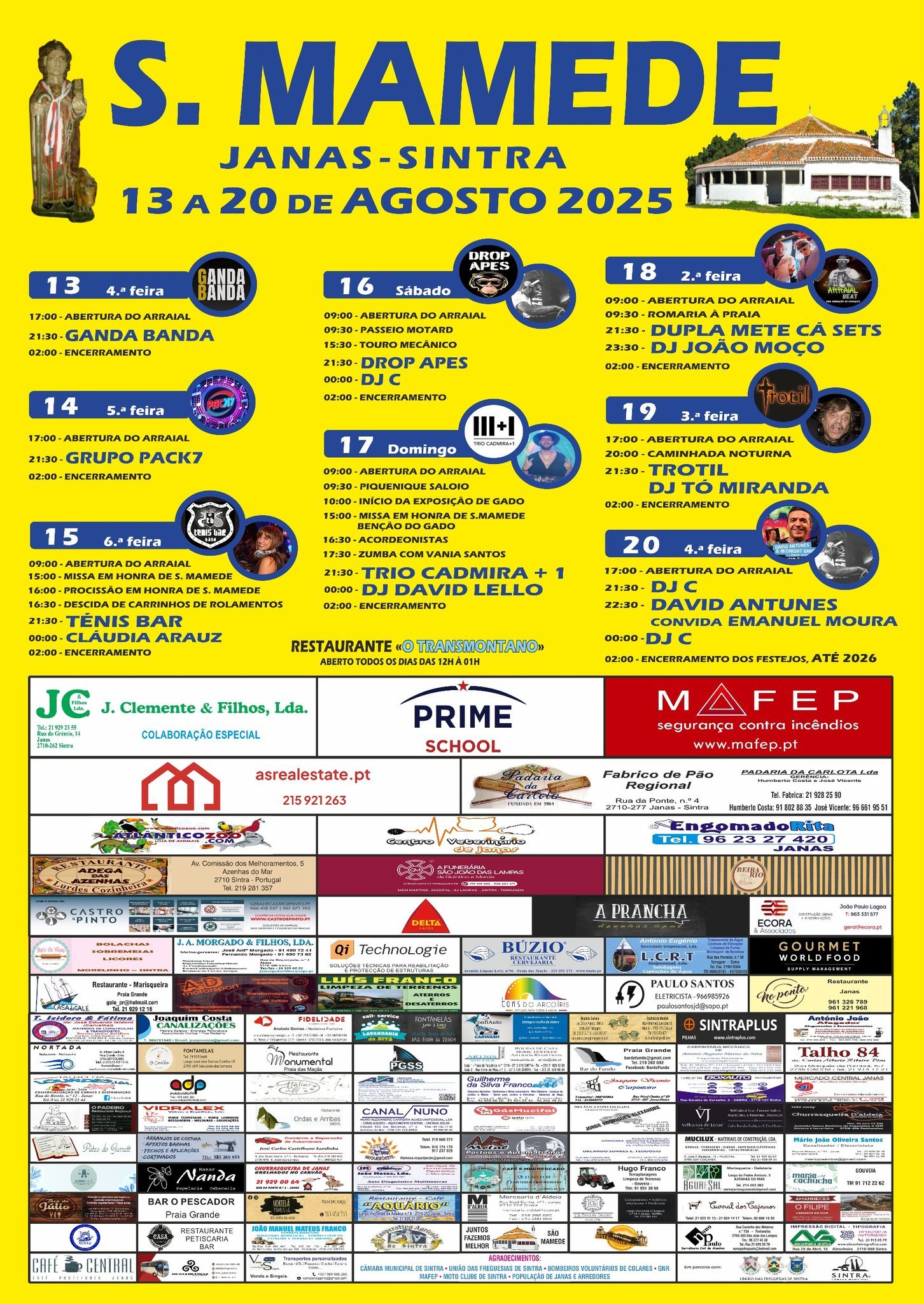 Festa de São Mamede 2025 - Janas
