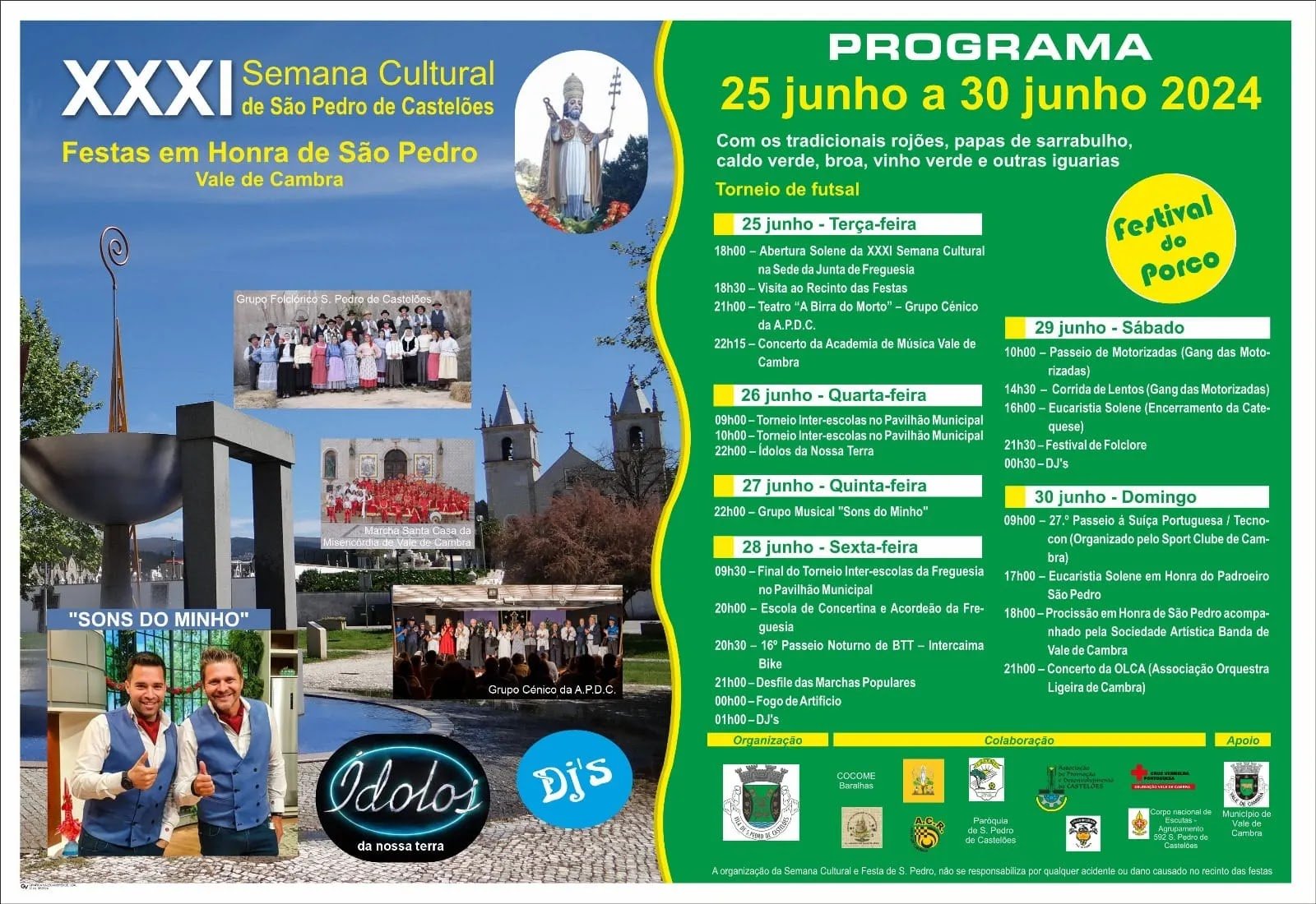 Festa de São Pedro 2024 - Vale de Cambra