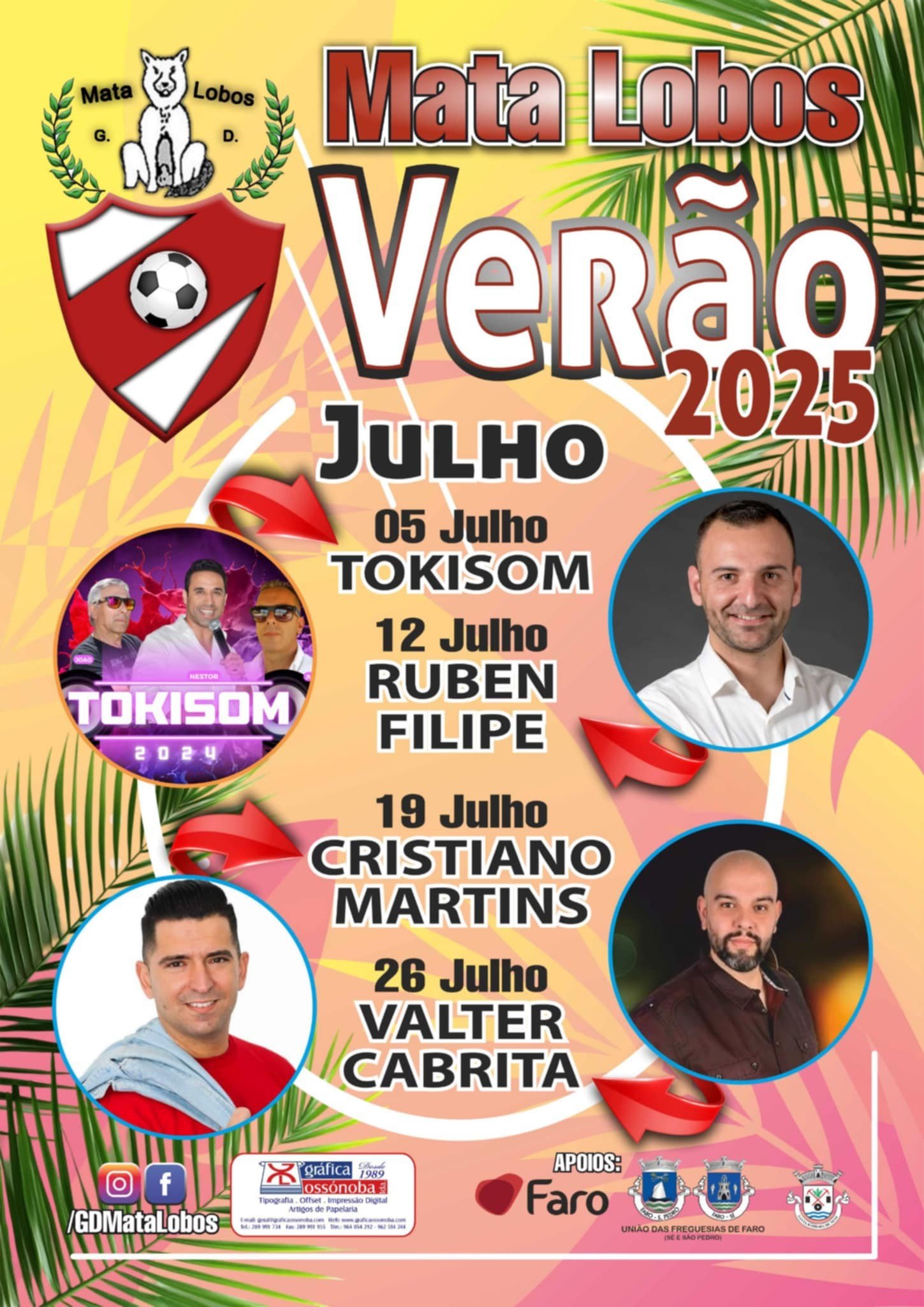 Festa de Verão 2025 - Mata Lobos - Faro | Festas & Arraiais