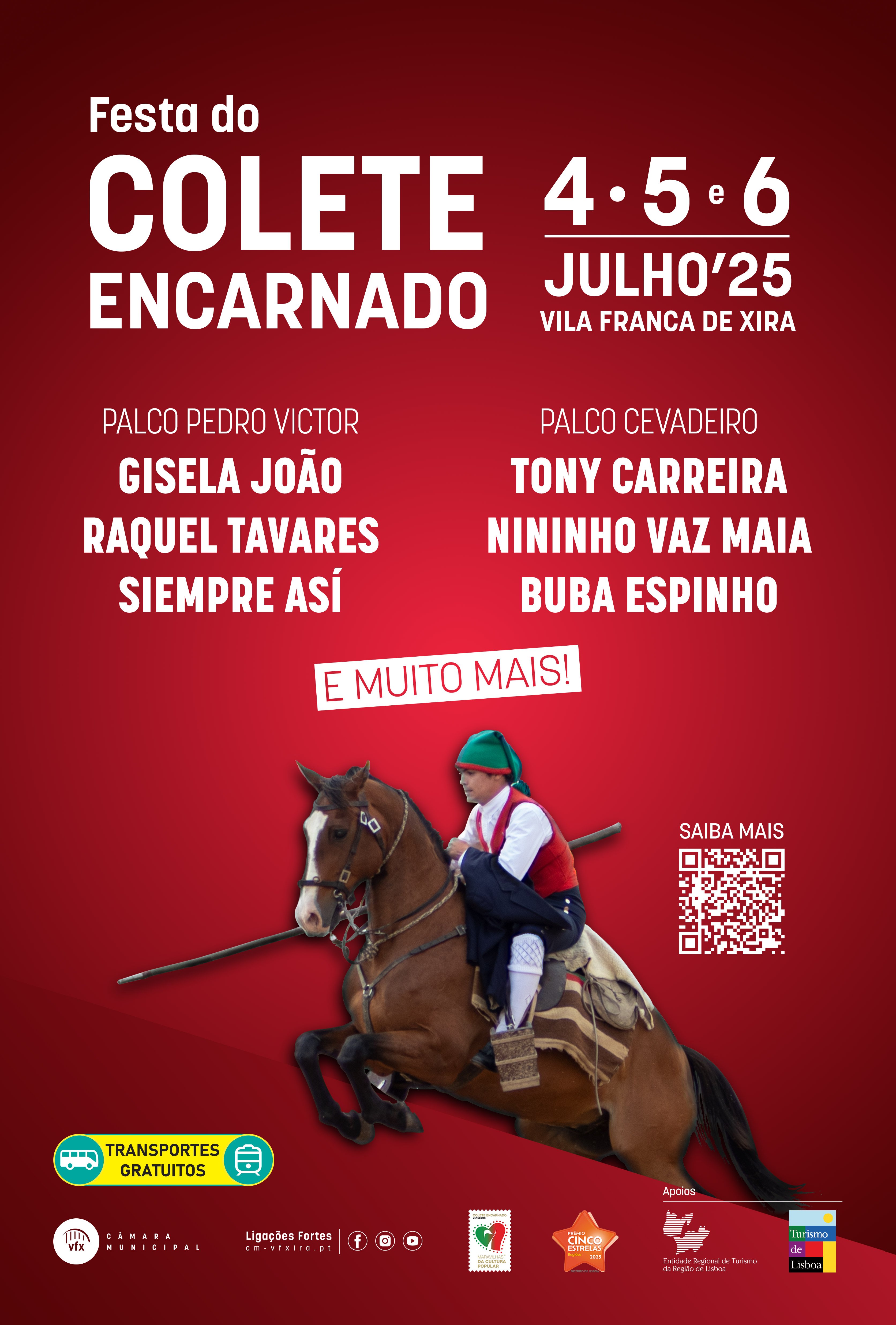 Festa do Colete Encarnado 2025 - Vila Franca de Xira