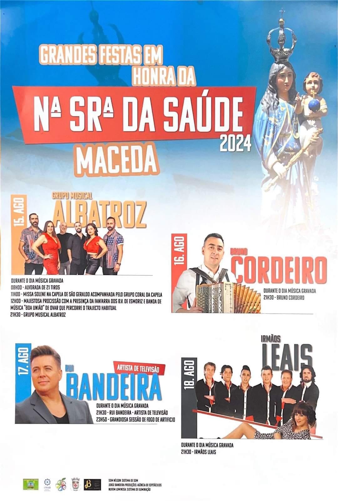 Festa em Honra da Nossa Senhora da Saúde 2024 - Maceda