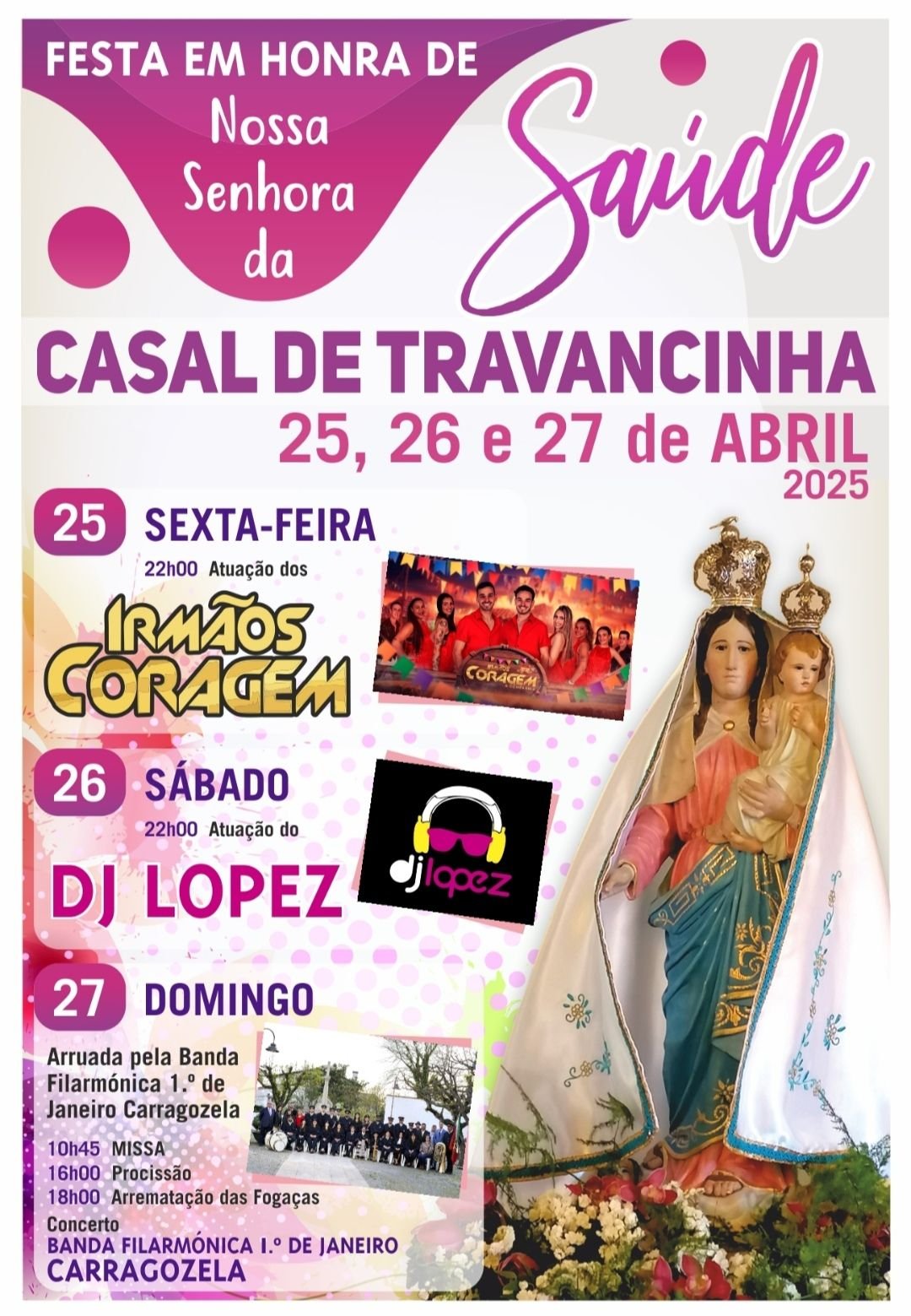 Festa em Honra de Nossa Senhora da Saúde 2025 - Seia