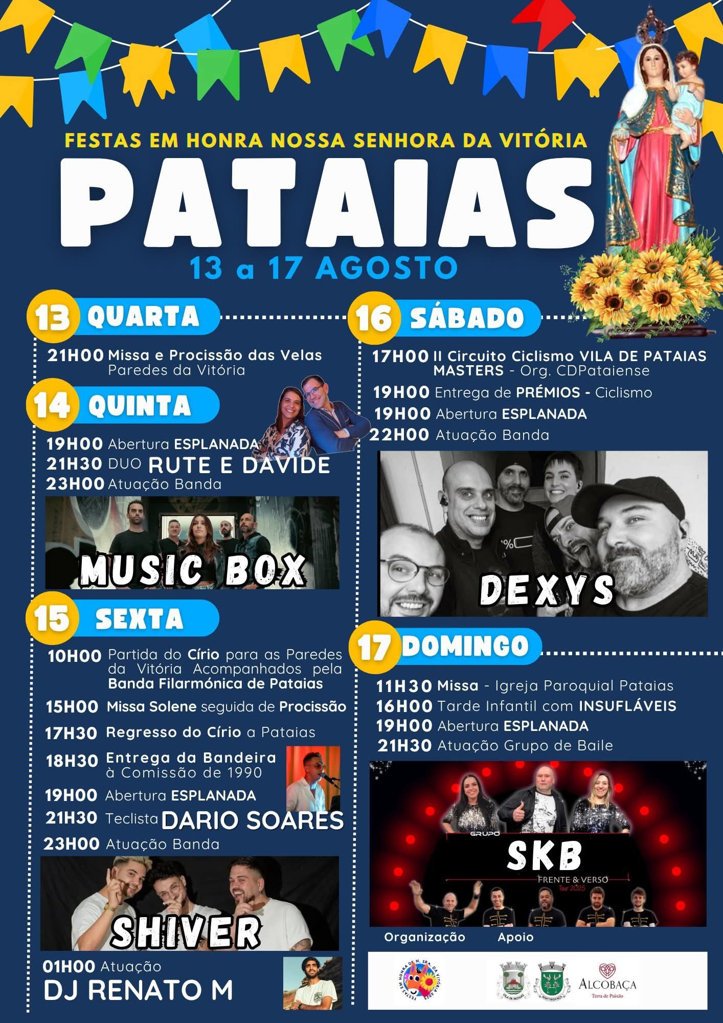 Festa em Honra de Nossa Senhora da Vitória 2025 - Pataias
