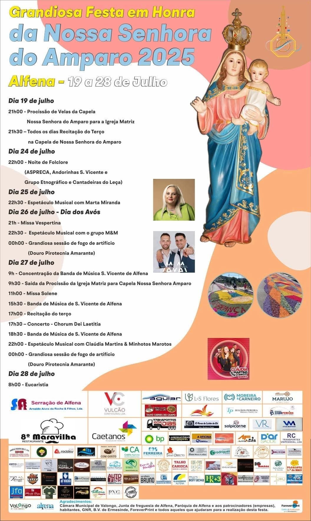 Festa em Honra de Nossa Senhora do Amparo 2025 - Alfena - Valongo ...