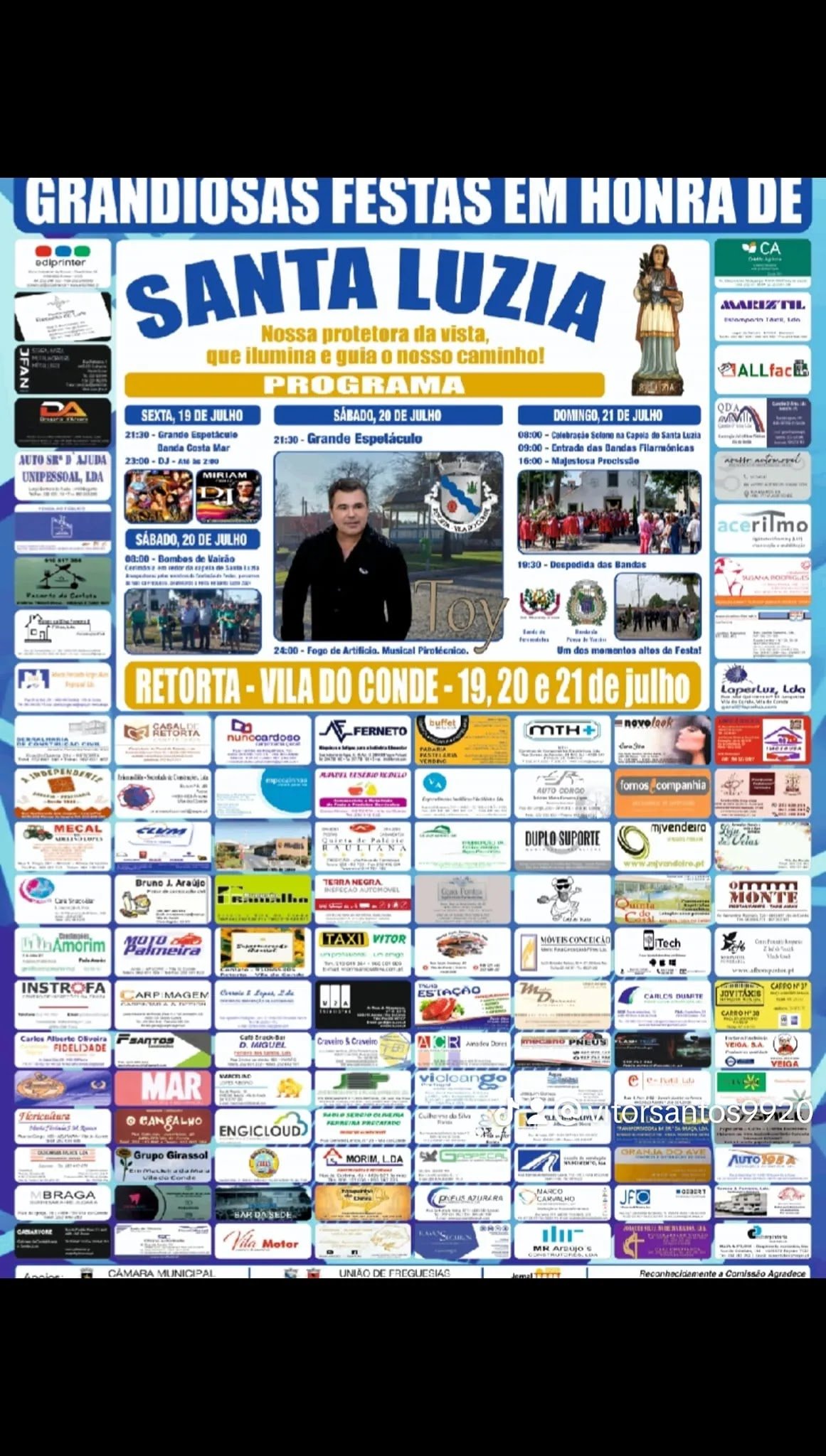 Festa em Honra de Santa Luzia 2024 - Retorta