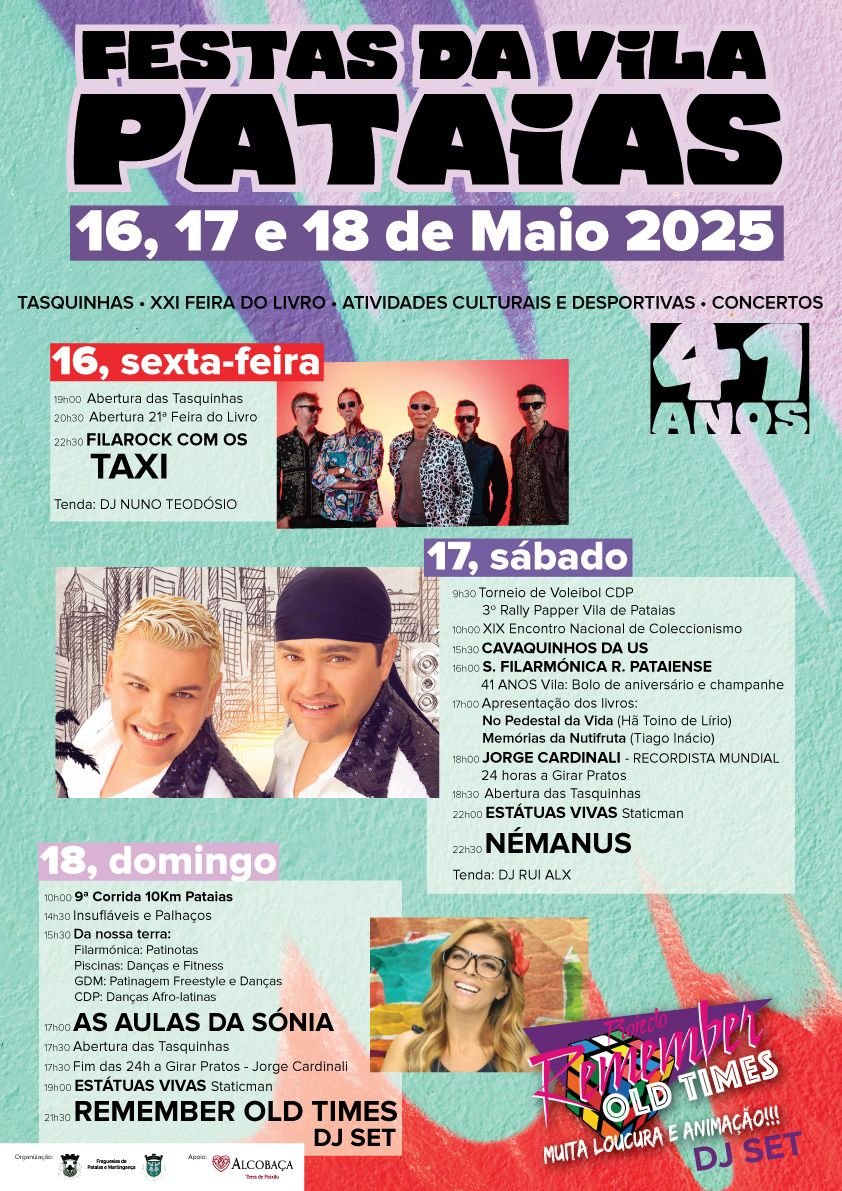 Festas da Vila Pataias 2025 - Pataias