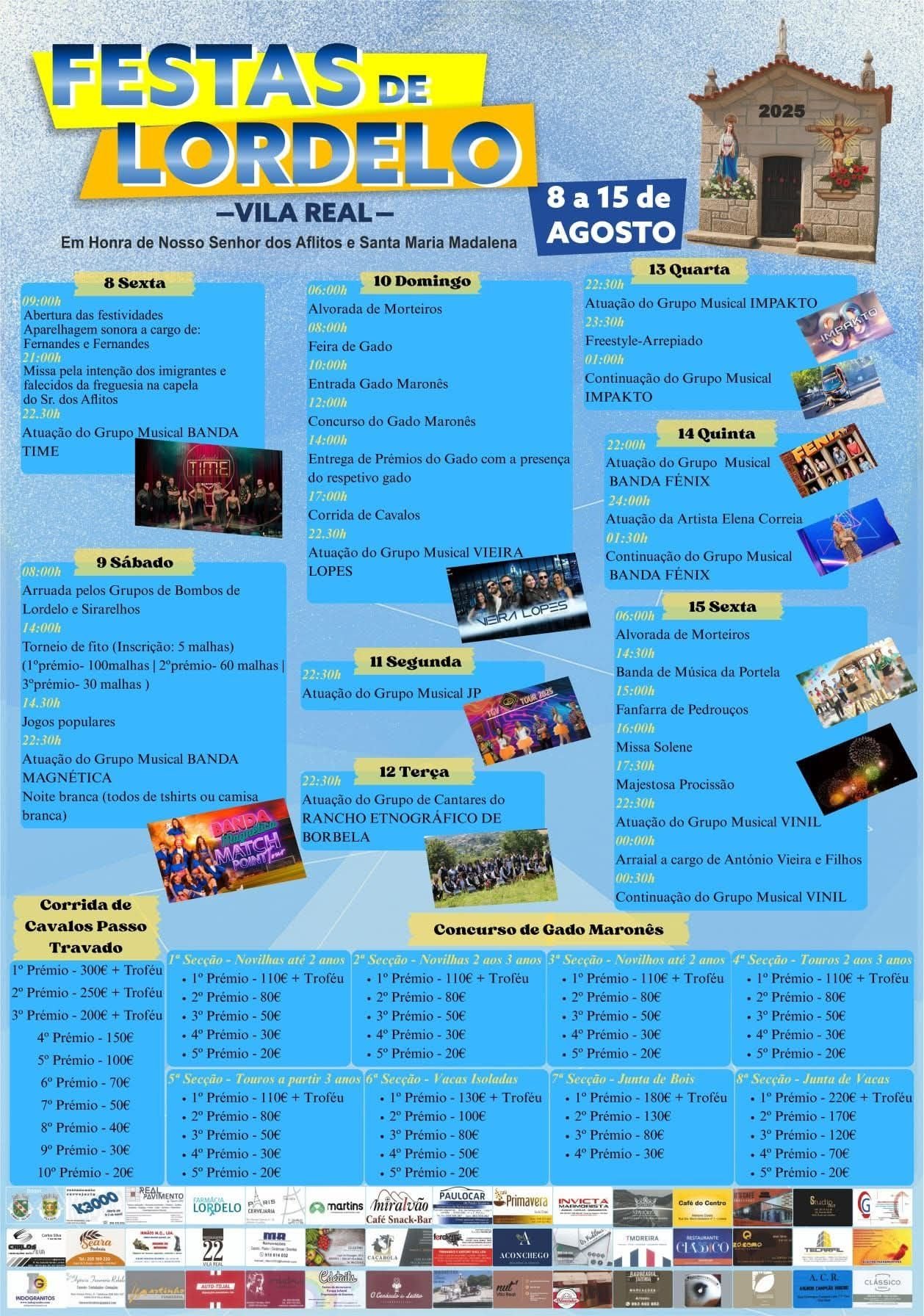 Festas de Lordelo 2025 - Vila Real