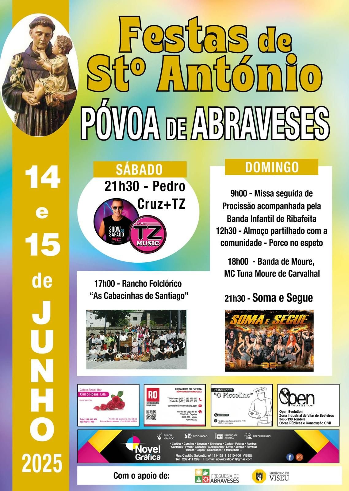Festas de Santo António 2025 - Abraveses