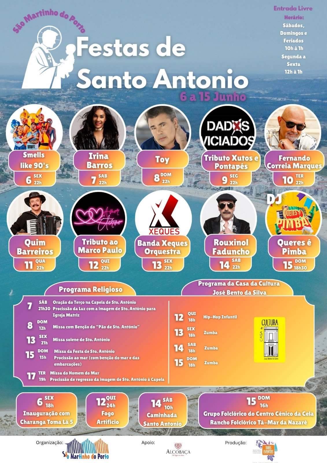 Festas de Santo António 2025 - São Martinho do Porto