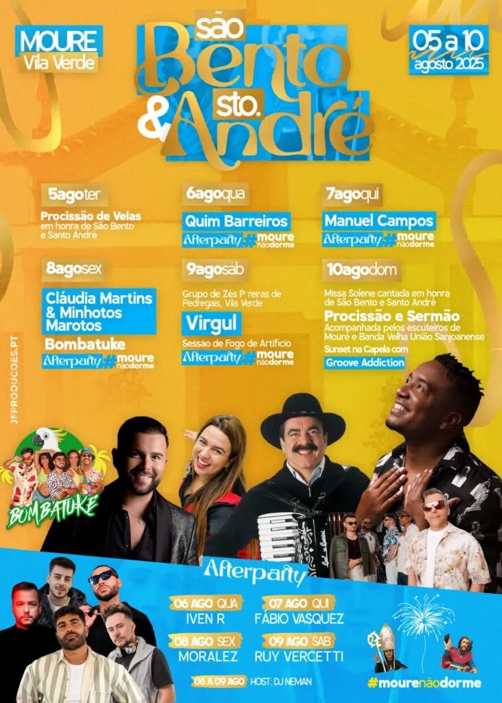 Festas em Honra de Santo António 2025 - Vila Verde