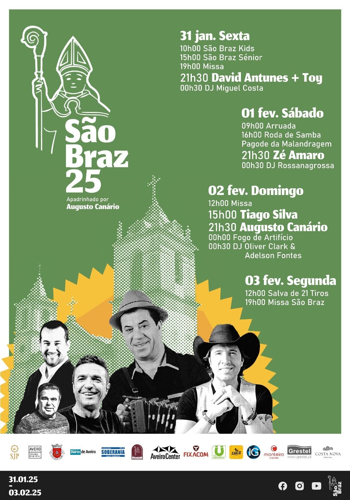 Festas de São Braz 2025- Aveiro