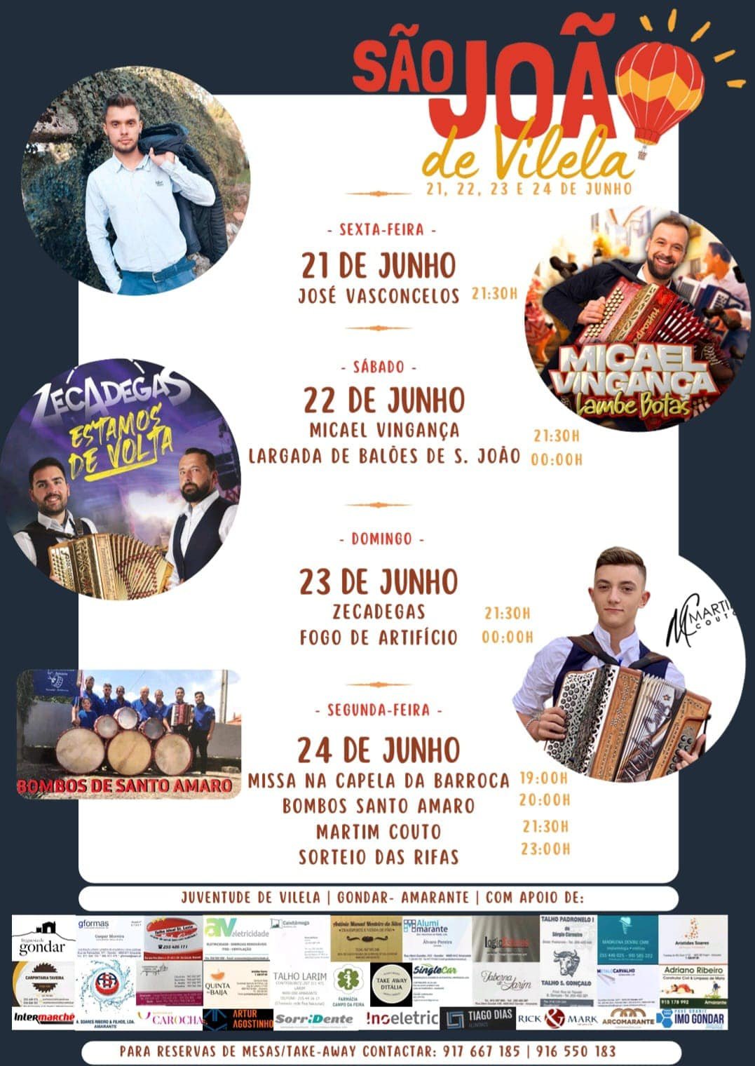 Festas de São João 2024 - Vilela