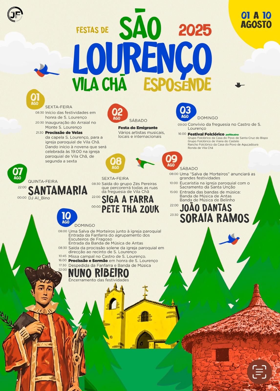 Festas em Honra de Nossa Senhora da Guia 2025 - Apúlia