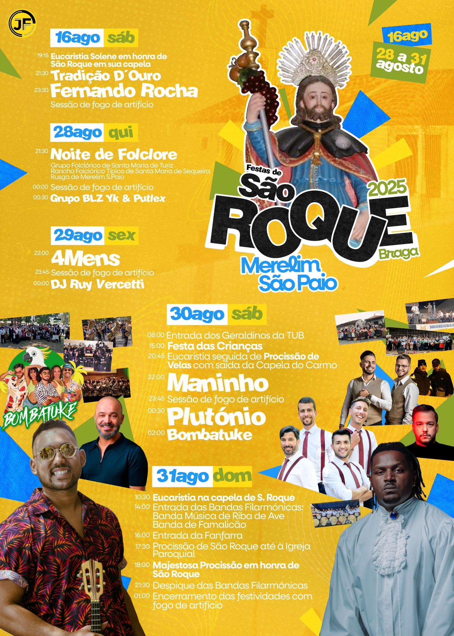 Festas de São Roque 2025 - Braga