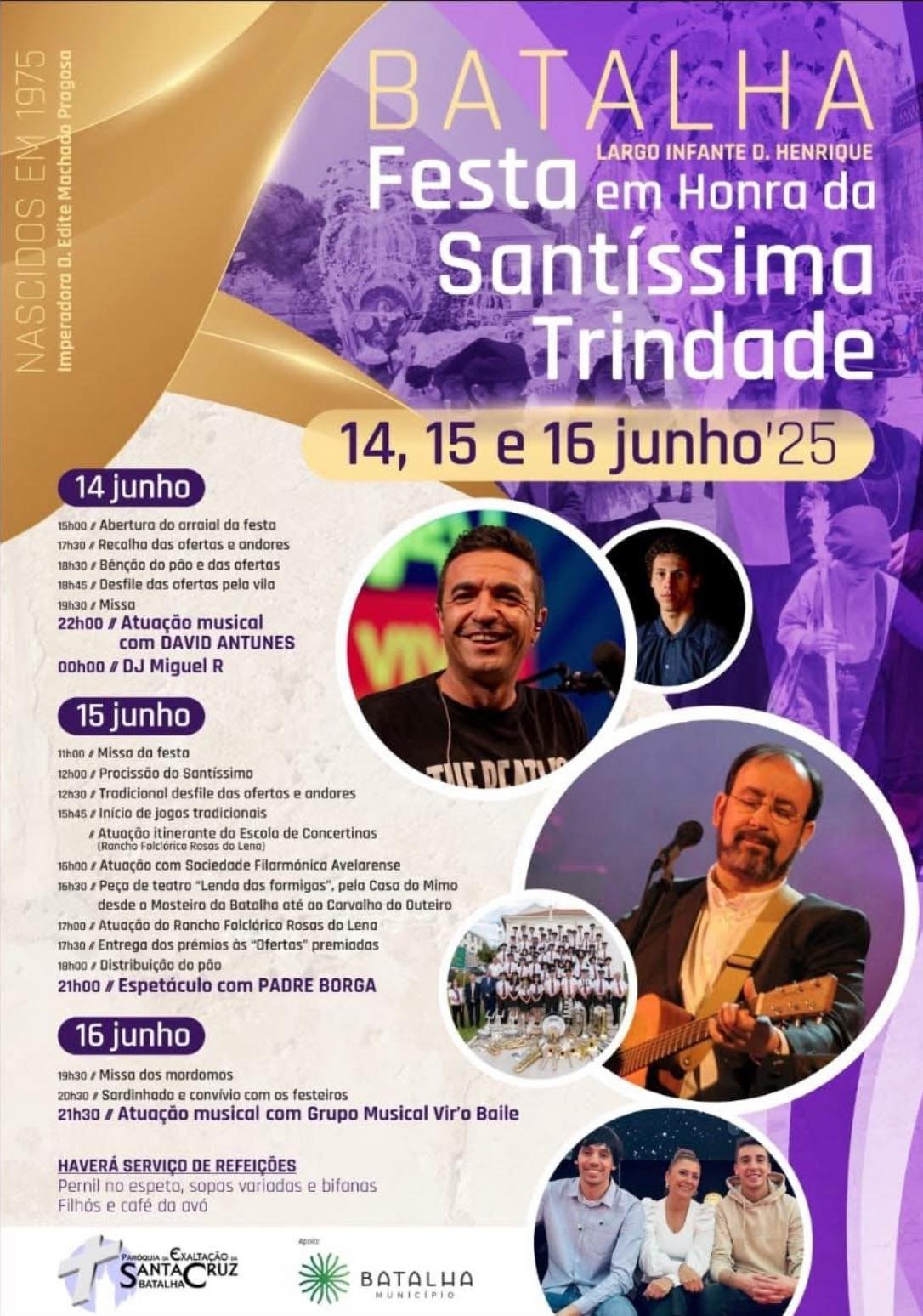 Festas em Honra da Santíssima Trindade 2025 - Batalha