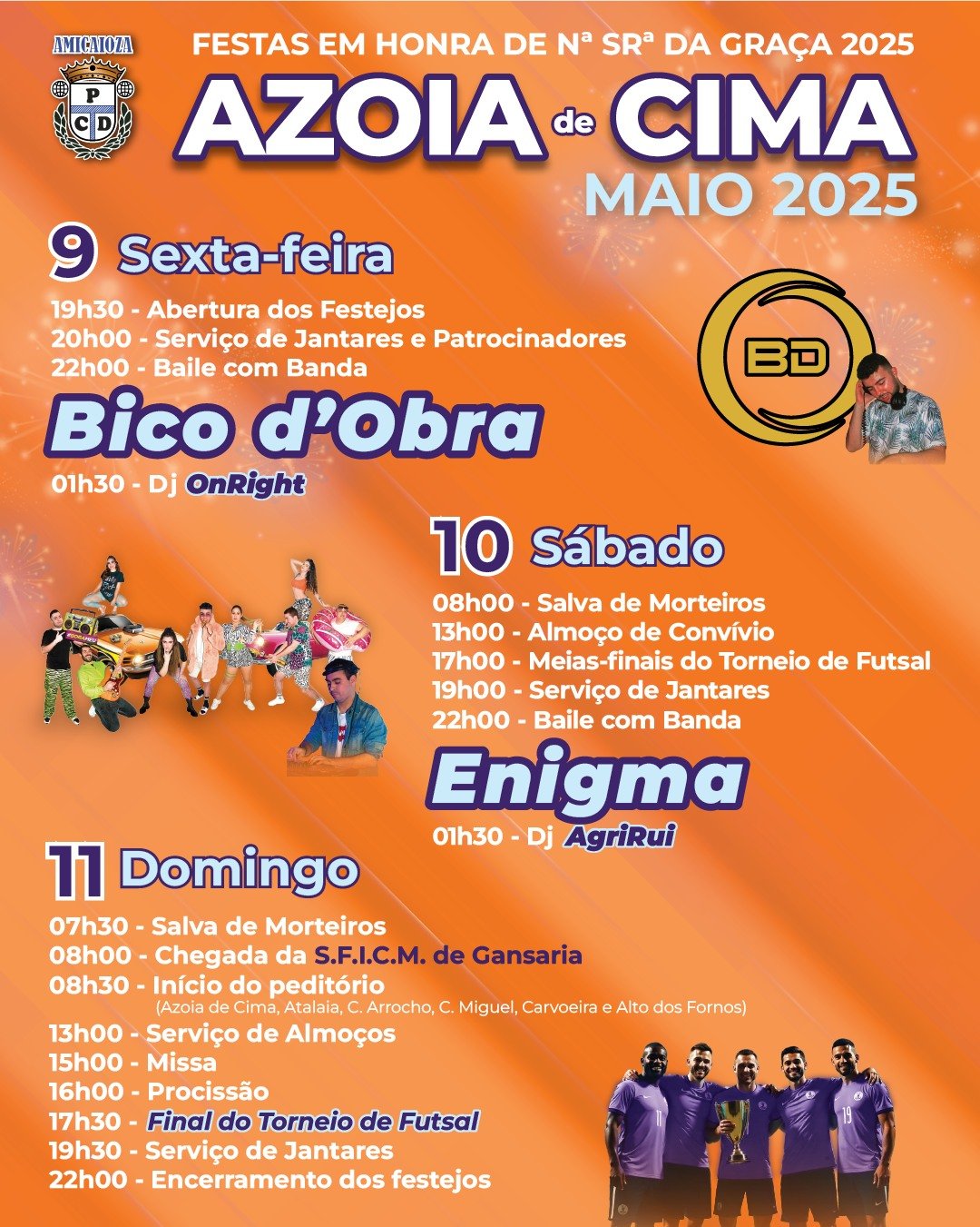 Festas em Honra de Nossa Senhora da Graça 2025 - Azoia de Cima