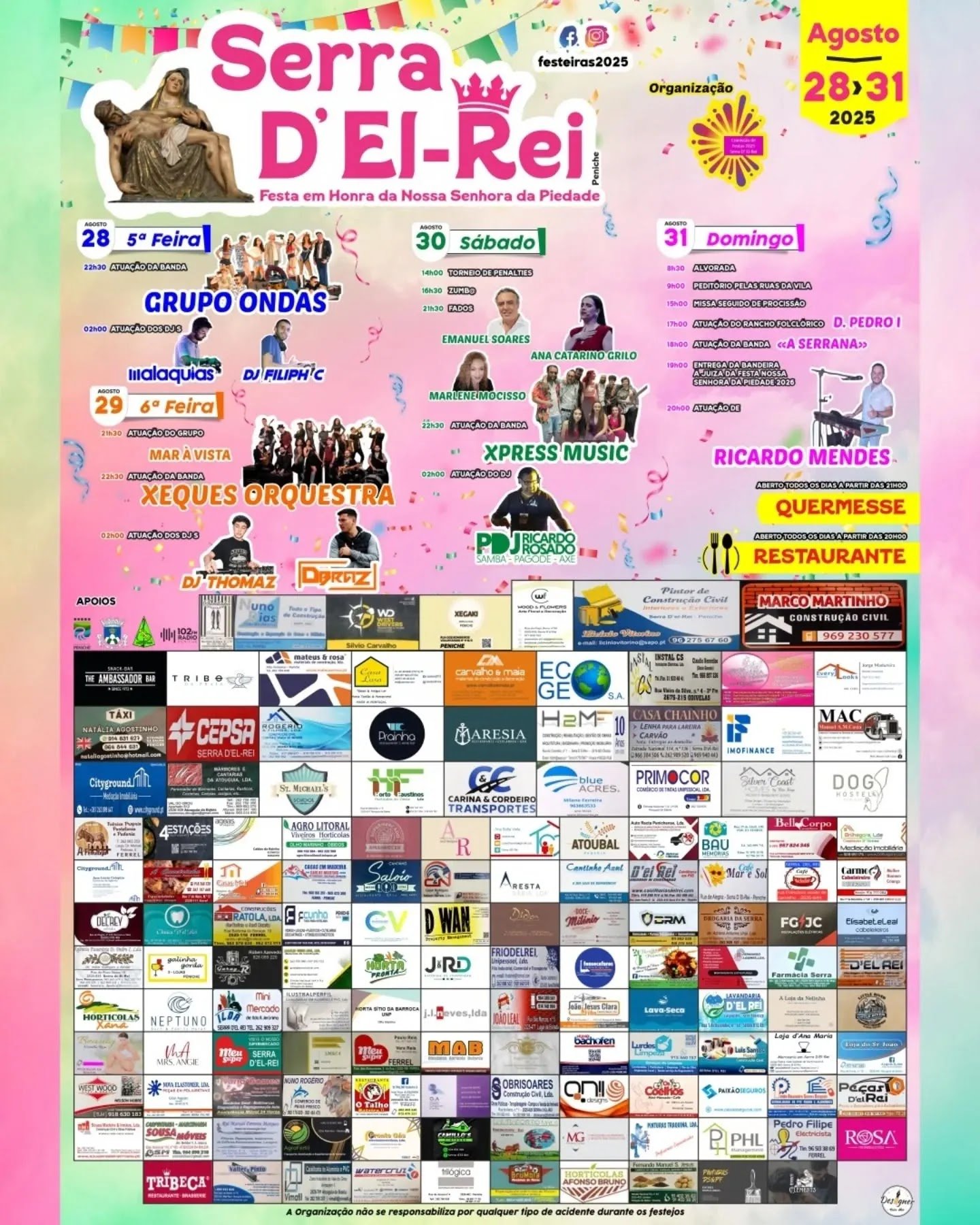 Festas em Honra de Nossa Senhora da Piedade 2025 - Serra d' El-Rei ...