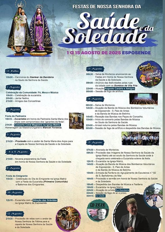 Festas em Honra de Nossa Senhora da Guia 2025 - Apúlia