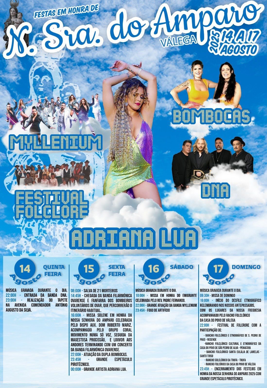 Festas em Honra de Nossa Senhora do Amparo 2025 - Válega - Ovar ...