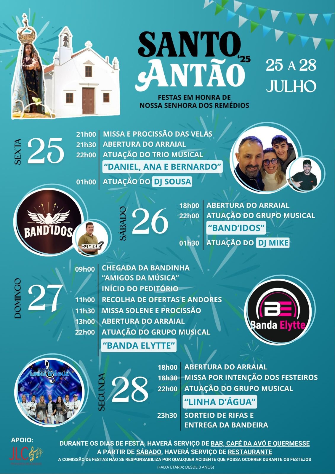 Festas em honra de Nossa Senhora dos Remédios 2025 - Santo Antão