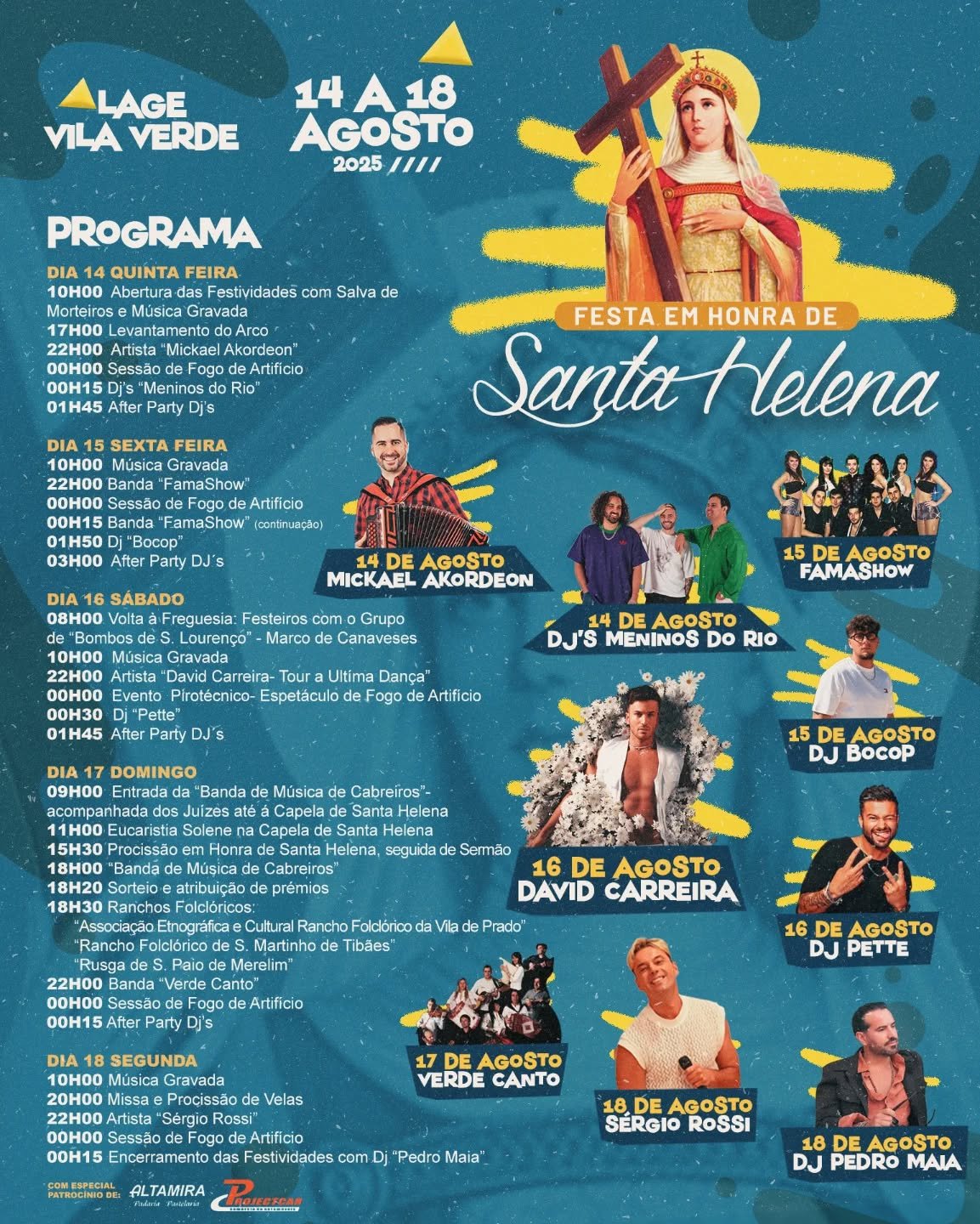 Festas em Honra de Santo António 2025 - Vila Verde