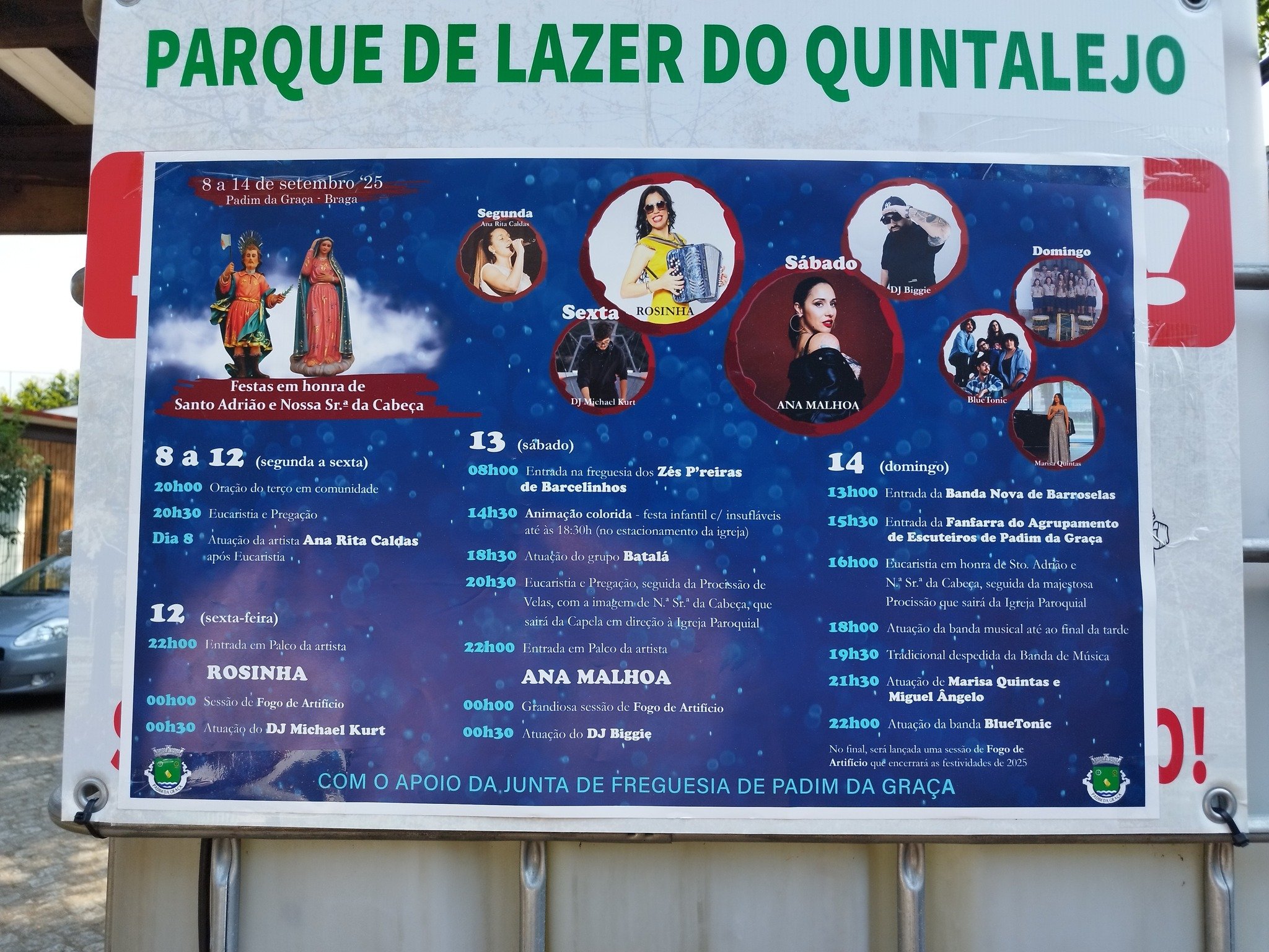 Festas em honra de Santo Adrião 2025 - Padim da Graça - Braga | Festas ...