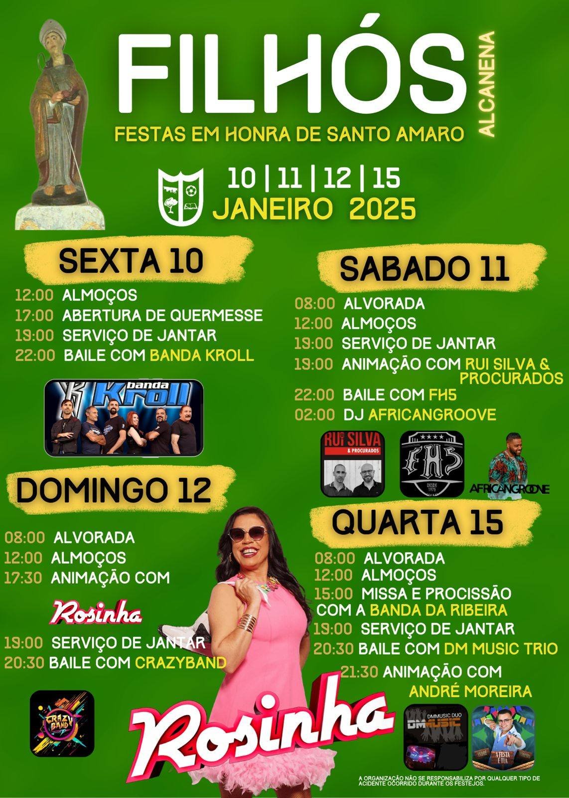 Festas em Honra de Santo Amaro 2025 - Alcanena