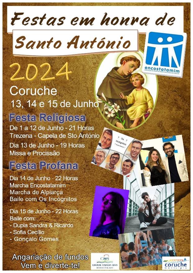 Festas em Honra de Santo António 2023 - Coruche