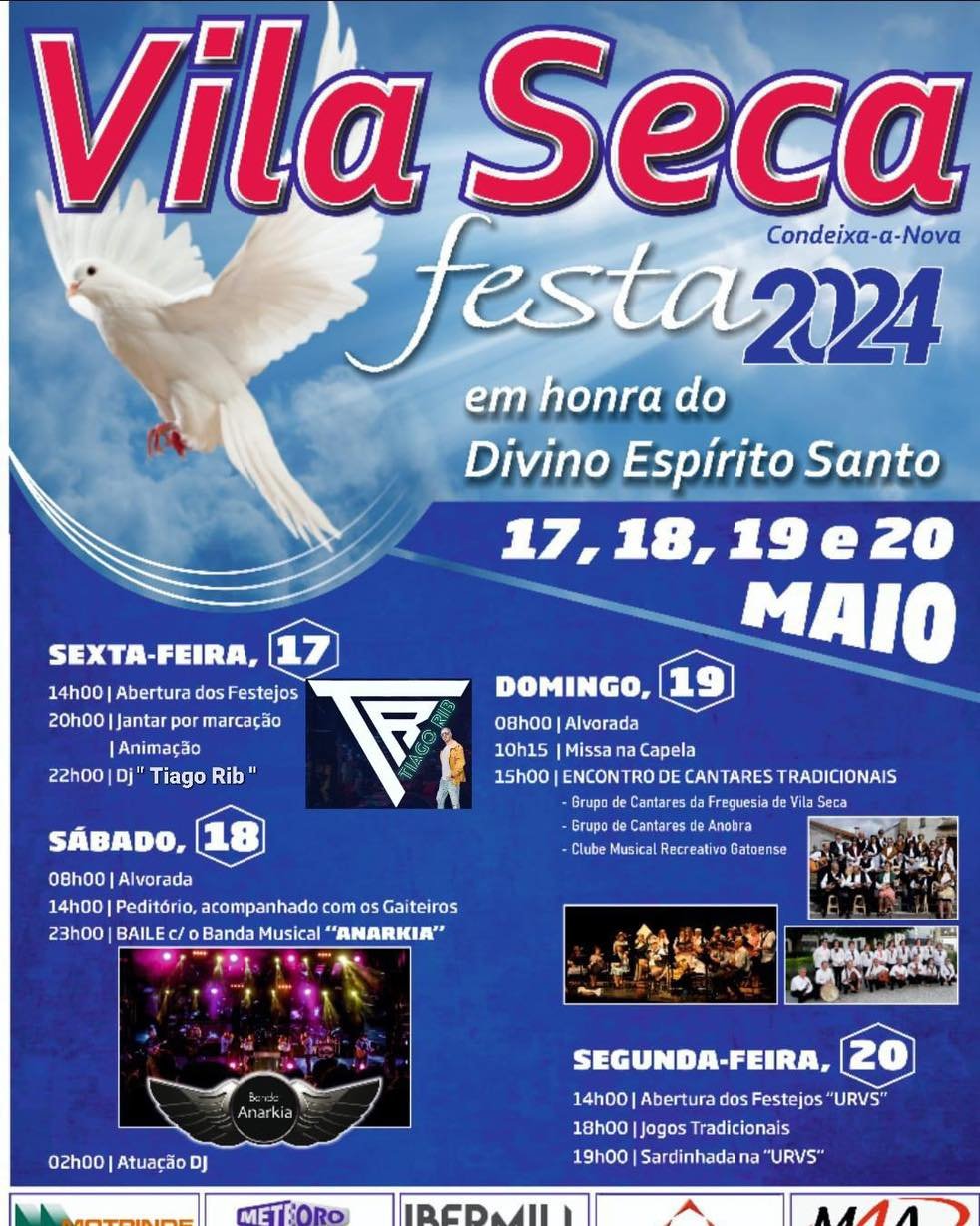 Festas em Honra do Divino Espírito Santo 2024 - Vila Seca