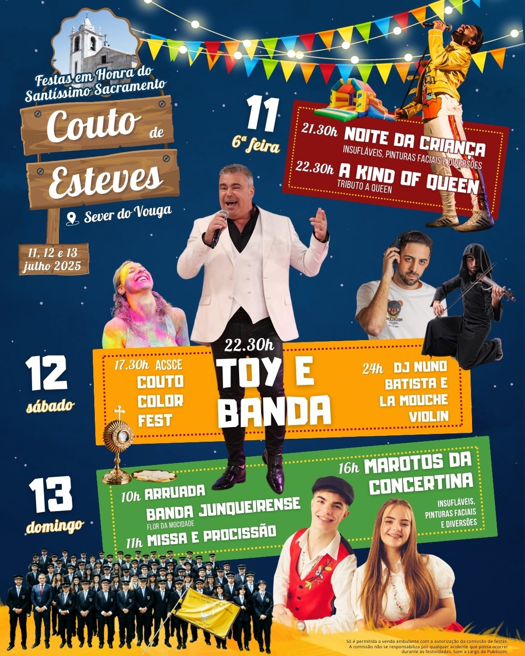 Festas em Honra do Santíssimo Sacramento 2025 - Sever do Vouga - Sever ...