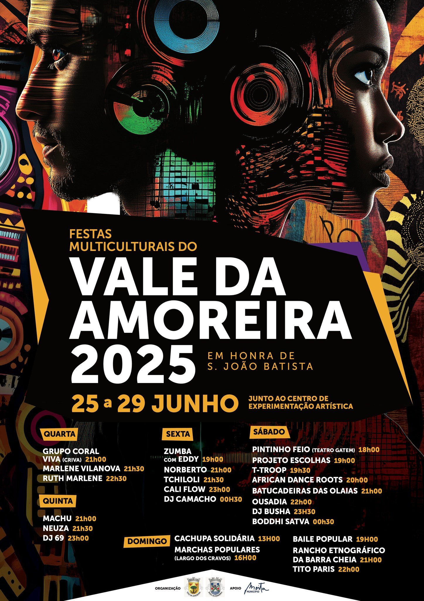 Festas Multiculturais do Vale da Amoreira 2025 - Moita