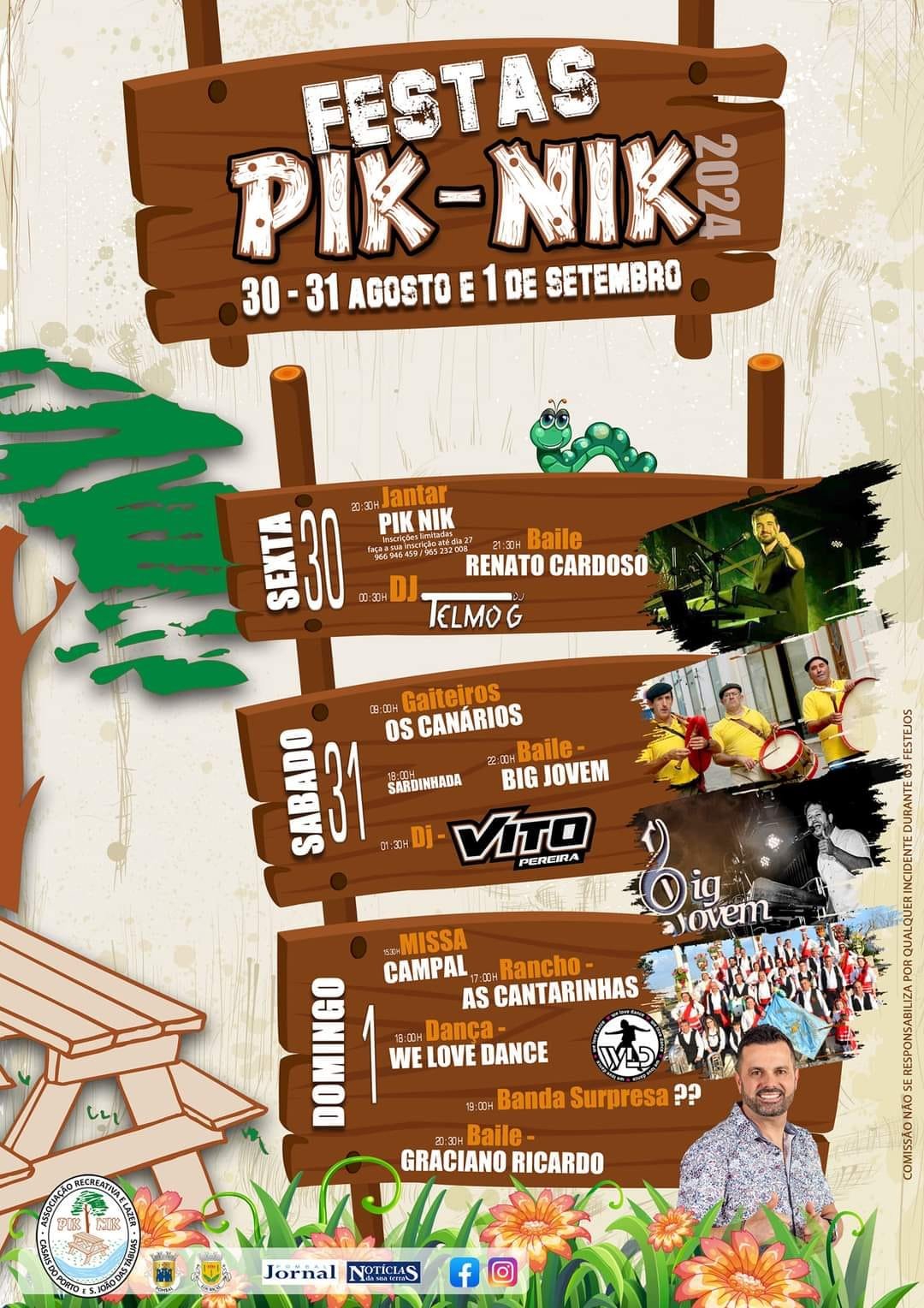 Festas Pik-Nik 2024 - Pombal