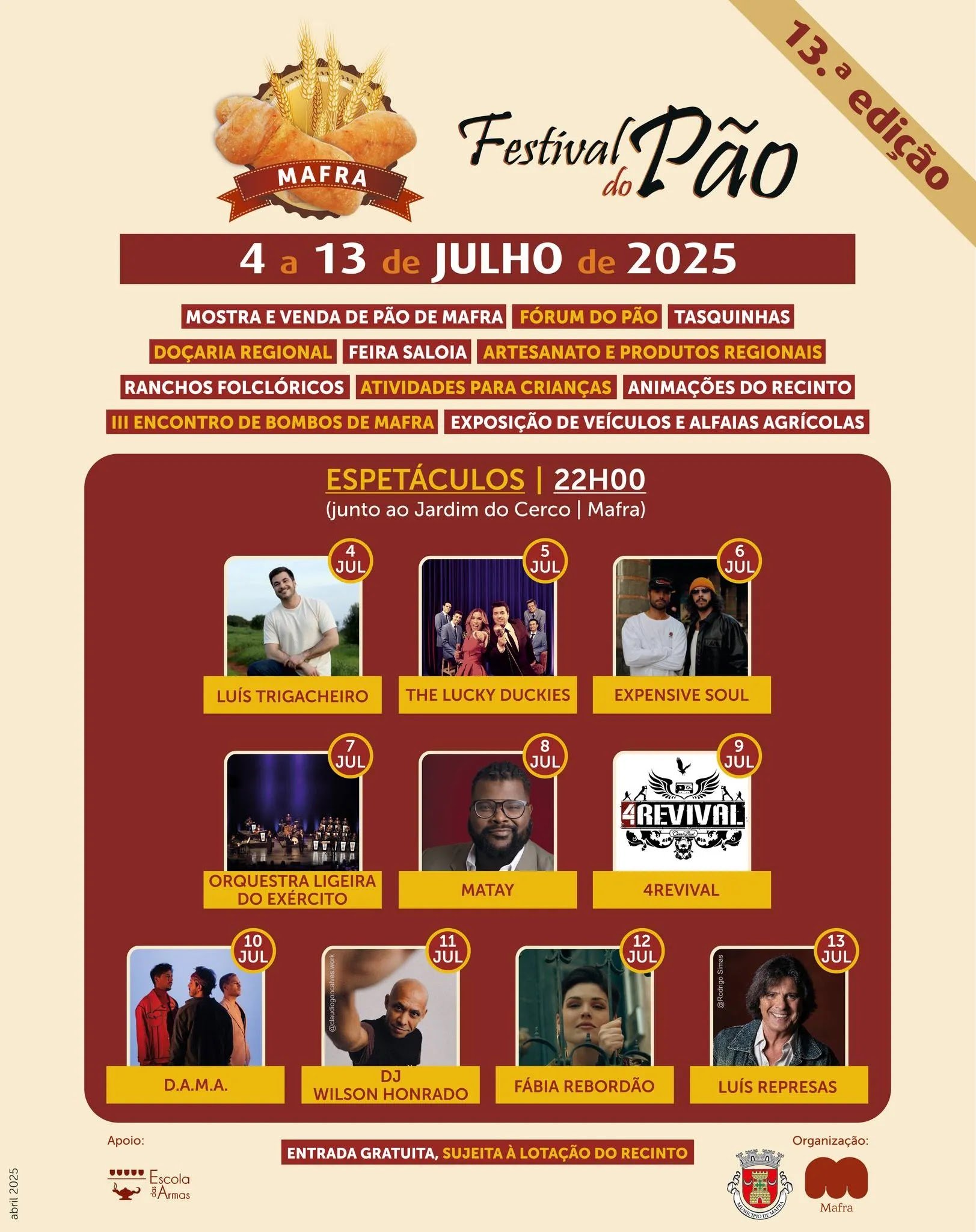 Festival do Pão 2025 - Mafra