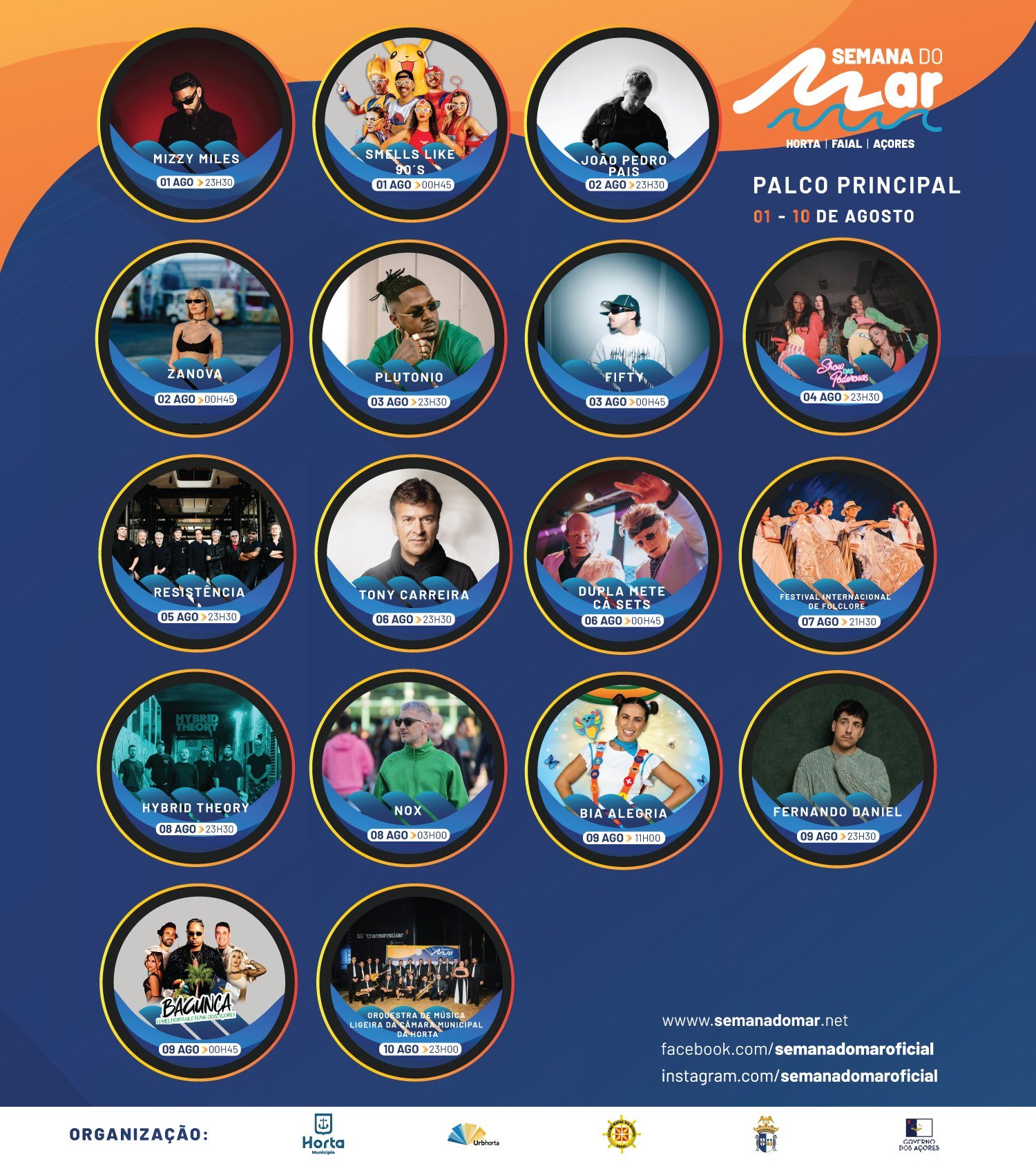 Semana do Mar 2025 - Horta - Horta | Festas & Arraiais