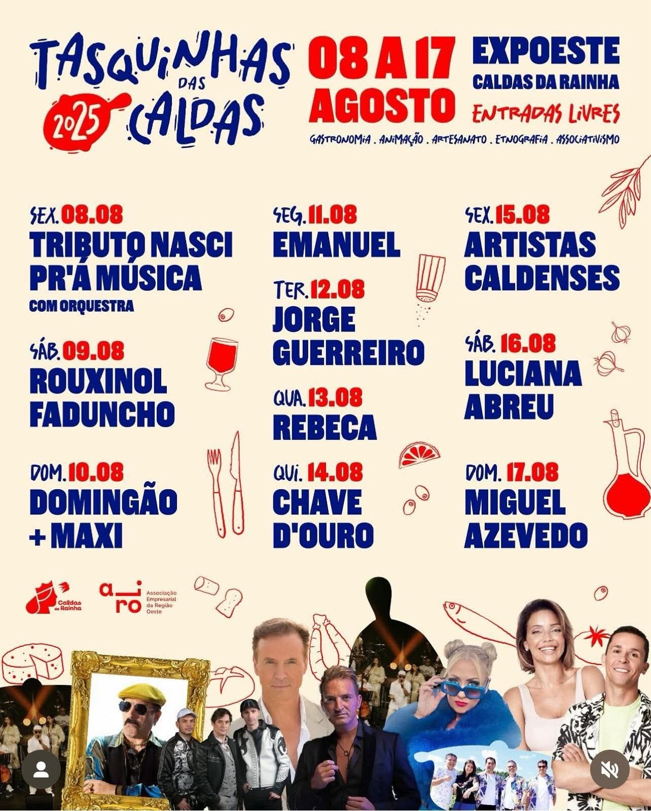 Tasquinhas das Caldas 2025 - Caldas da Rainha